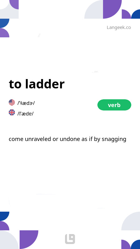 Definition & Meaning of "Ladder" | Picture Dictionary