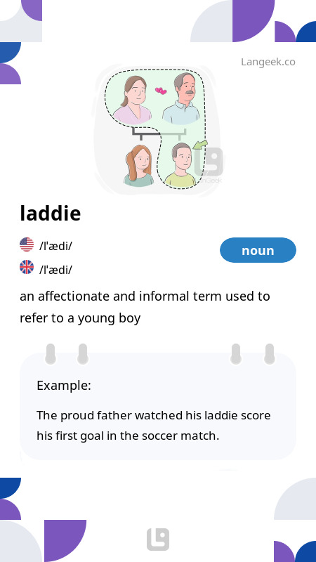 Definition & Meaning of "Laddie" | Picture Dictionary