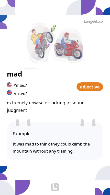 Definition & Meaning of "Mad" | Picture Dictionary