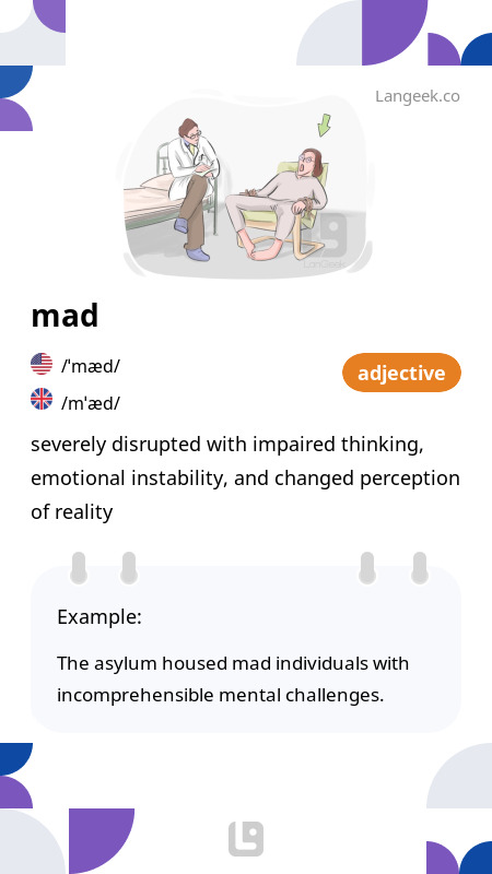 Definition & Meaning of "Mad" | Picture Dictionary