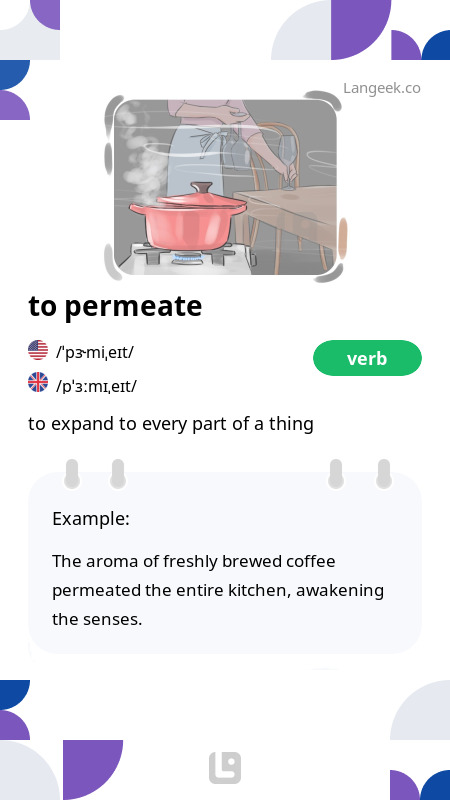 Definition & Meaning of "Permeate" | Picture Dictionary