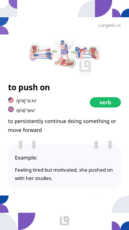 Definition & Meaning of "Push on" | Picture Dictionary