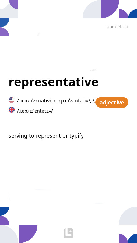 Definition & Meaning of "Representative" | Picture Dictionary