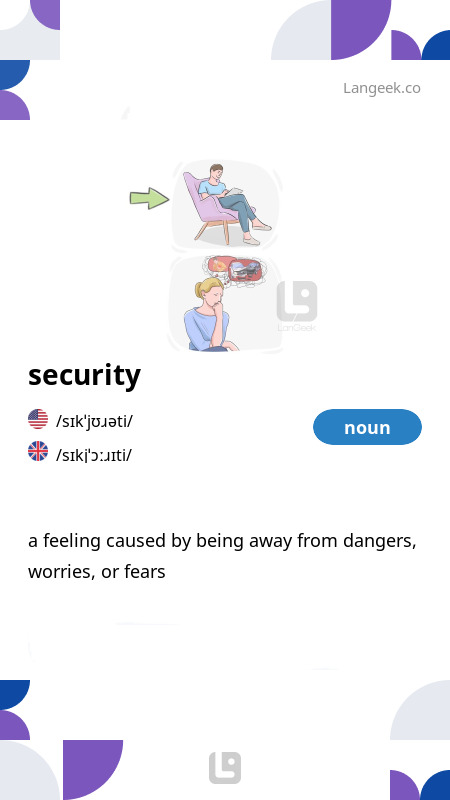 Definition & Meaning of "Security" | LanGeek