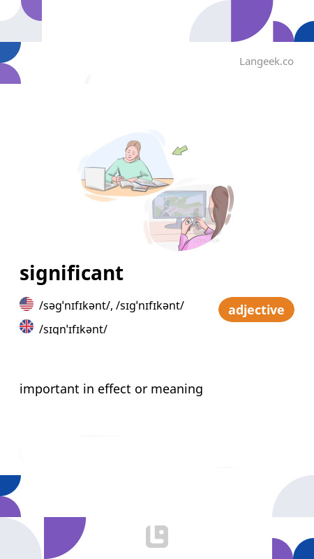 Definition & Meaning of "Significant" | Picture Dictionary