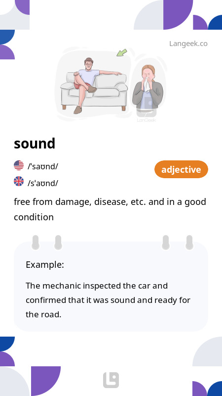 Definition & Meaning of "Sound" | Picture Dictionary