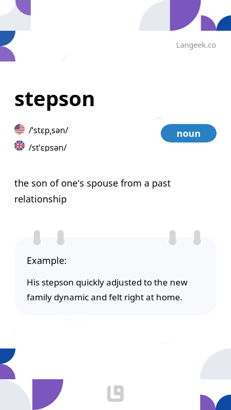 Stepson Meaning Origin Of "Step" | Bonus Families