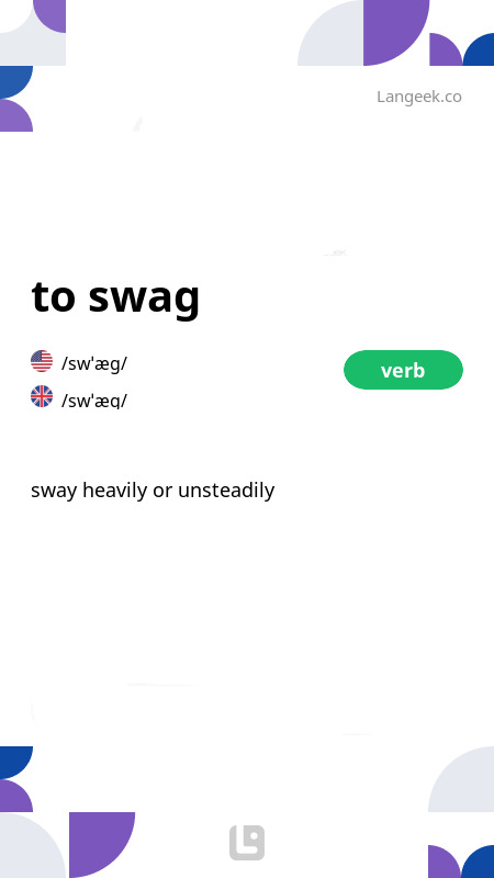 Definition & Meaning of "Swag" | Picture Dictionary