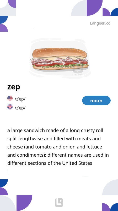 Definition & Meaning of "Zep" | Picture Dictionary