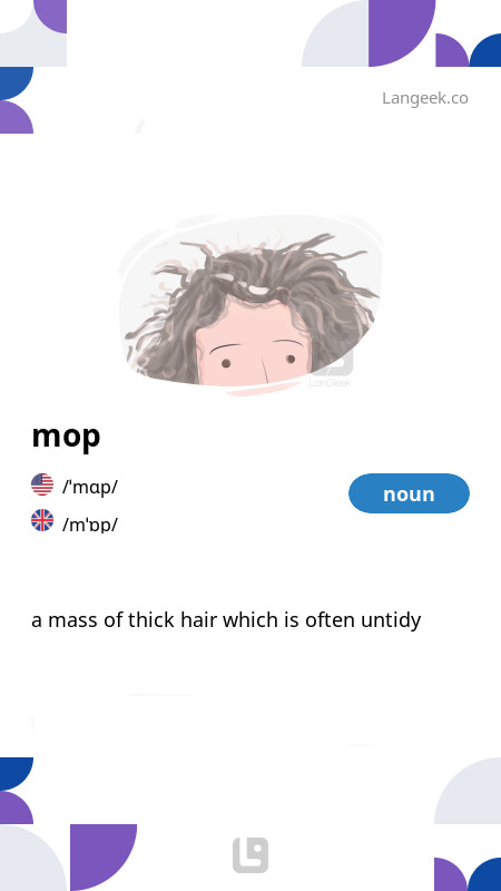 Definition & Meaning of "Mop" | Picture Dictionary