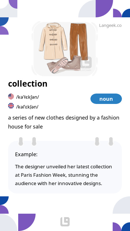 Definition & Meaning of "Collection" | Picture Dictionary