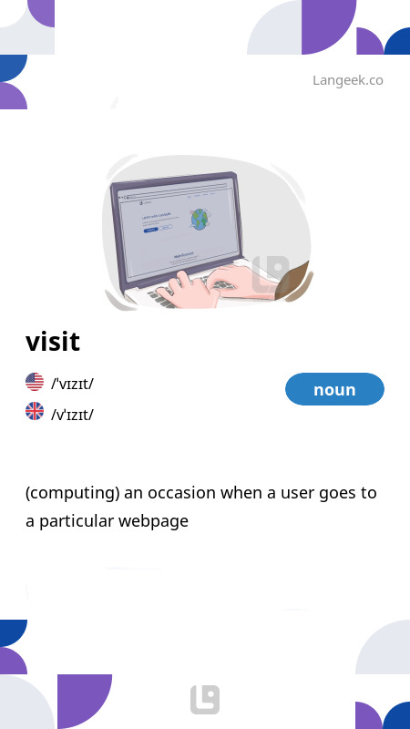 Definition & Meaning of "Visit" | Picture Dictionary