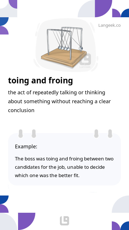 Definition & Meaning of "To and fro" | Picture Dictionary
