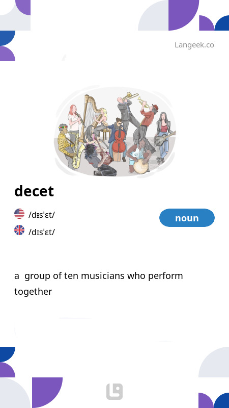 Definition & Meaning of "Decet" | Picture Dictionary