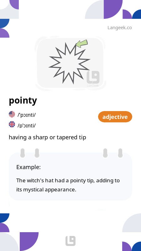 Definition & Meaning of "Pointy" | Picture Dictionary