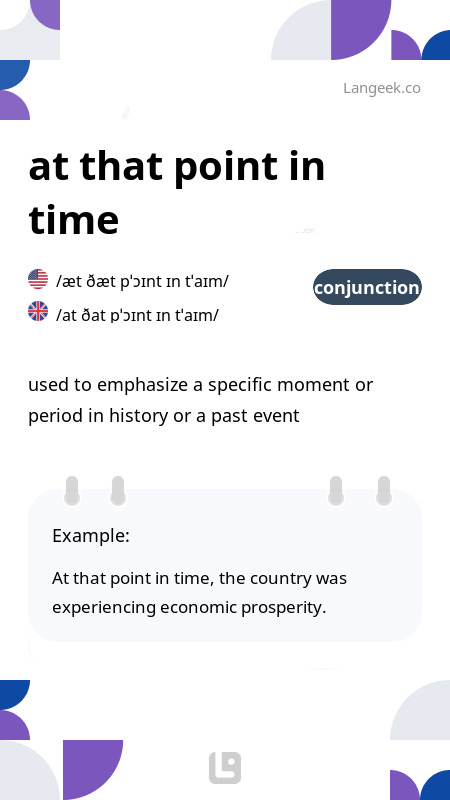 Definition & Meaning of "At point in time" | Picture Dictionary