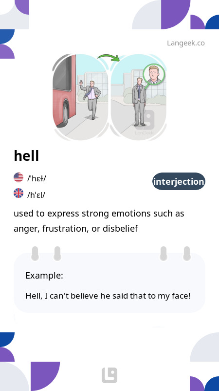 Definition & Meaning of "Hell" | Picture Dictionary