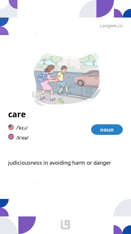 Definition & Meaning of "Care" | Picture Dictionary