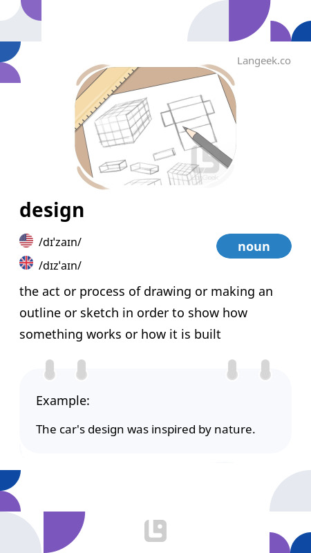 Definition & Meaning of "Design" | Picture Dictionary