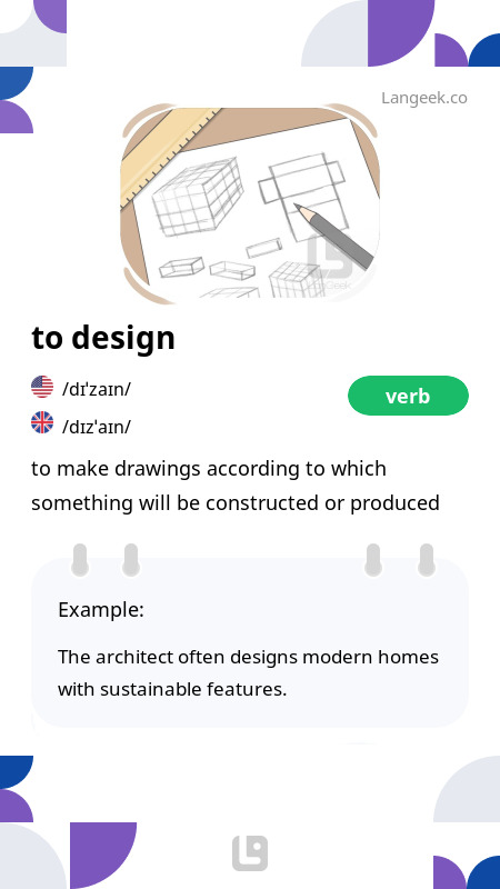 Definition & Meaning of "Design" | Picture Dictionary