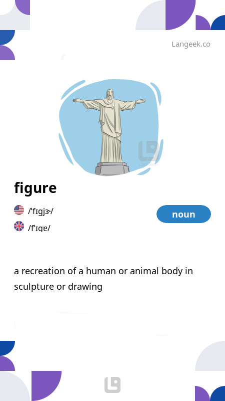 Definition & Meaning of "Figure" | LanGeek