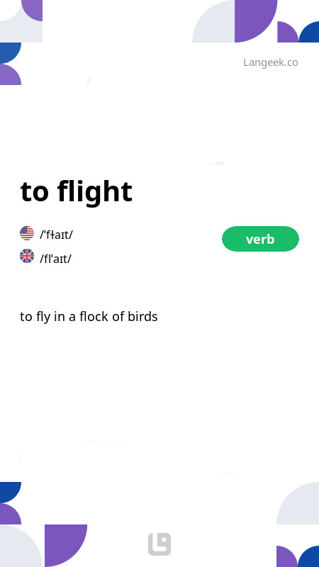 Definition & Meaning of "Flight" | Picture Dictionary