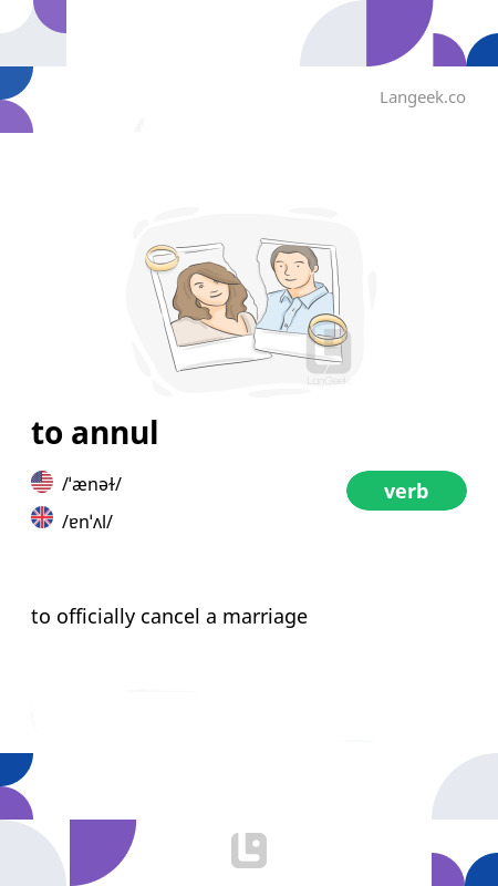 Definition & Meaning of "Annul" | Picture Dictionary