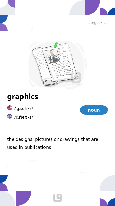 Definition & Meaning of "Graphics" | LanGeek