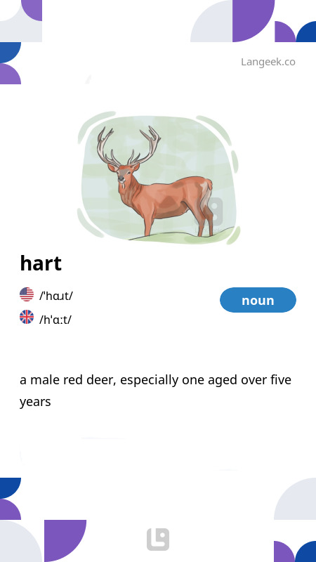 Definition & Meaning of "Hart" | Picture Dictionary