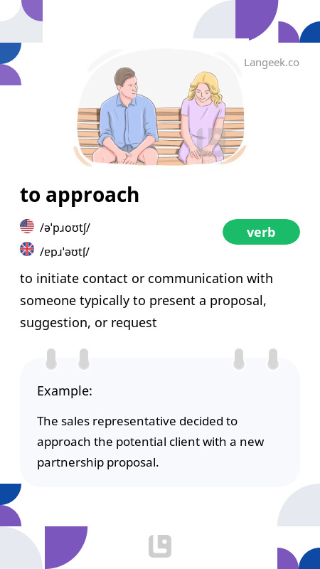 Definition & Meaning of "Approach" | Picture Dictionary