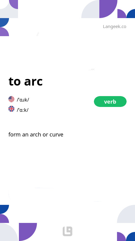 Definition & Meaning of "Arc" | Picture Dictionary